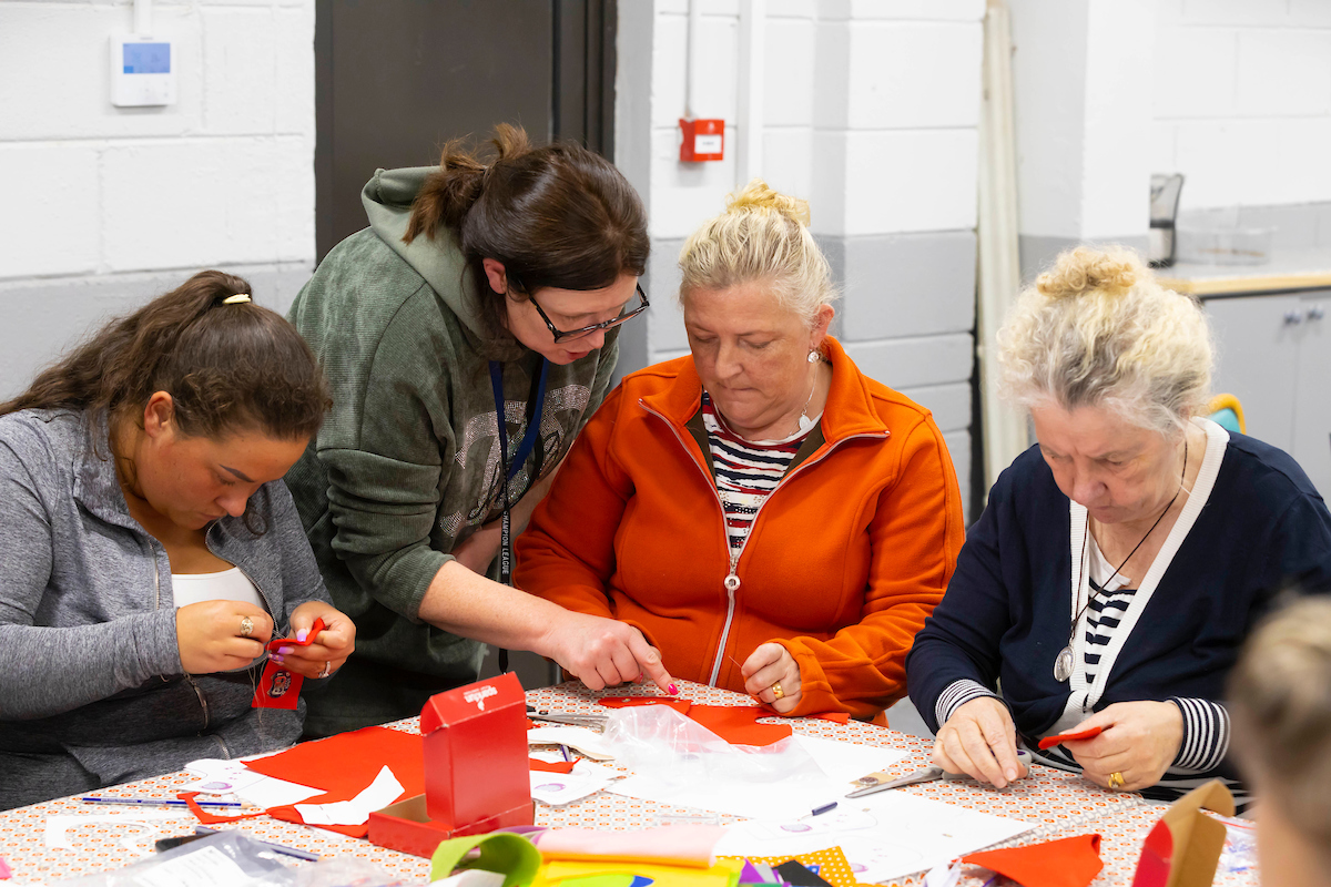 SE 2023 Etextiles workshop with the Clonroche Group – CALMAST