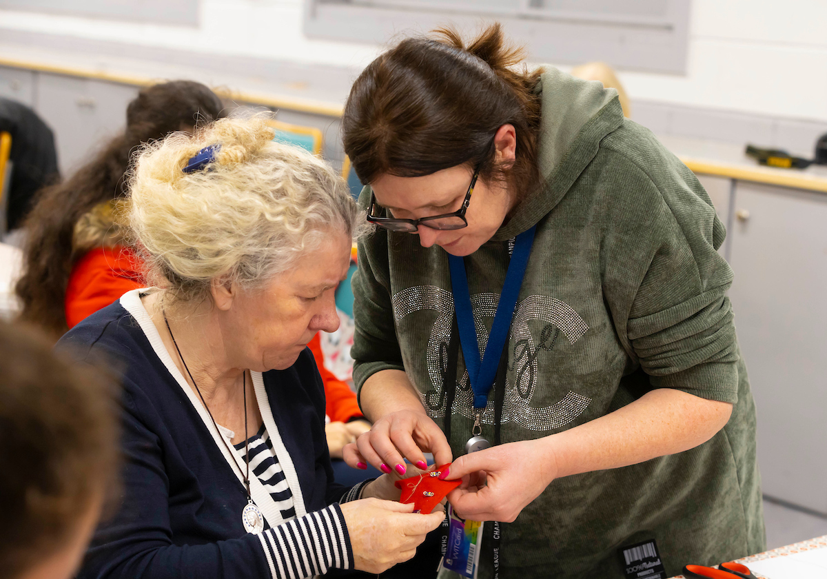 SE 2023 Etextiles workshop with the Clonroche Group – CALMAST